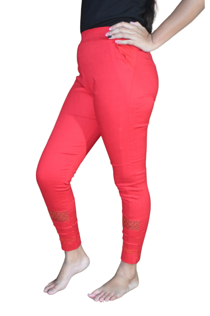 Red Palazzo Pants for Women – usra.in